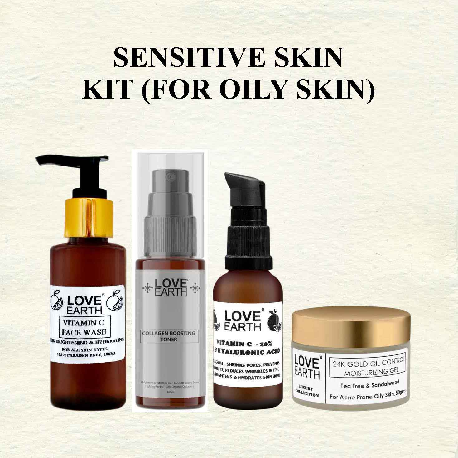 Sensitive SKIN (OILY) KIT