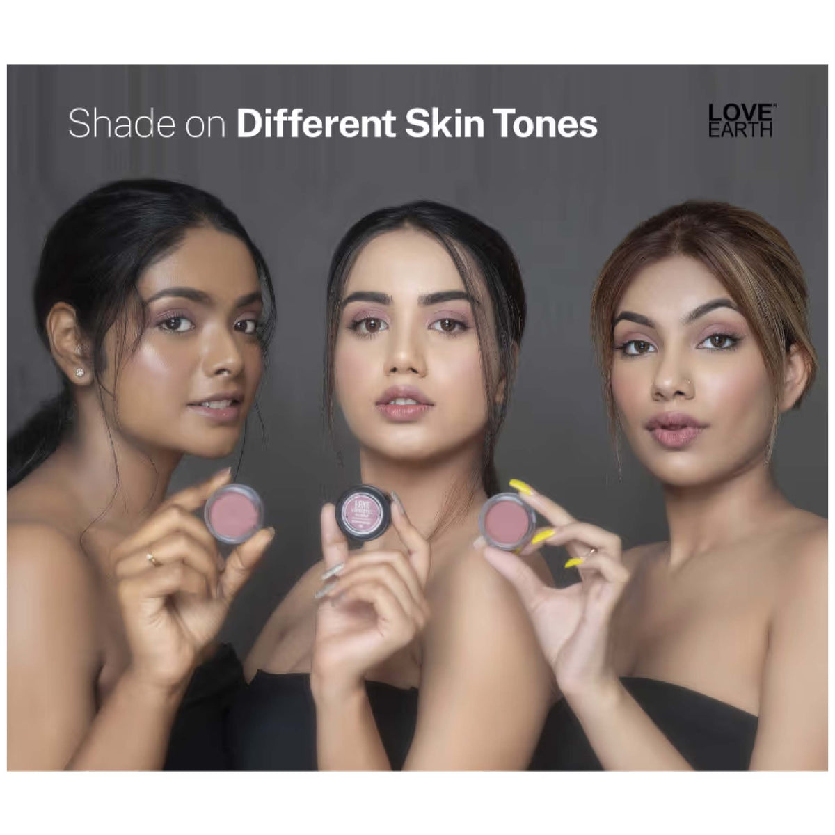 LOVE EARTH-BLUSH, LIPS, EYELID PALETTE